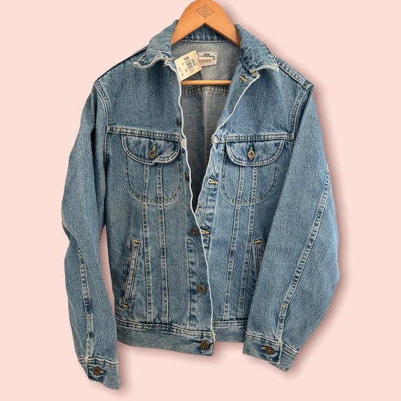 Lee | Jackets & Coats | Vintage Lee Dungarees Oversized Denim Jean ...